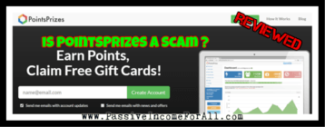 Is PointsPrizes Legit or Is It A Scam? - Passive Income For All