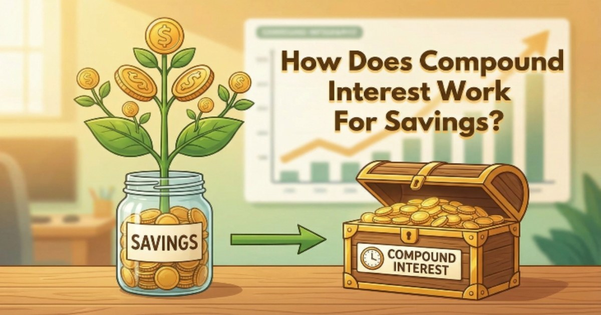 How Does Compound Interest Work for Savings? (Simple Guide)
